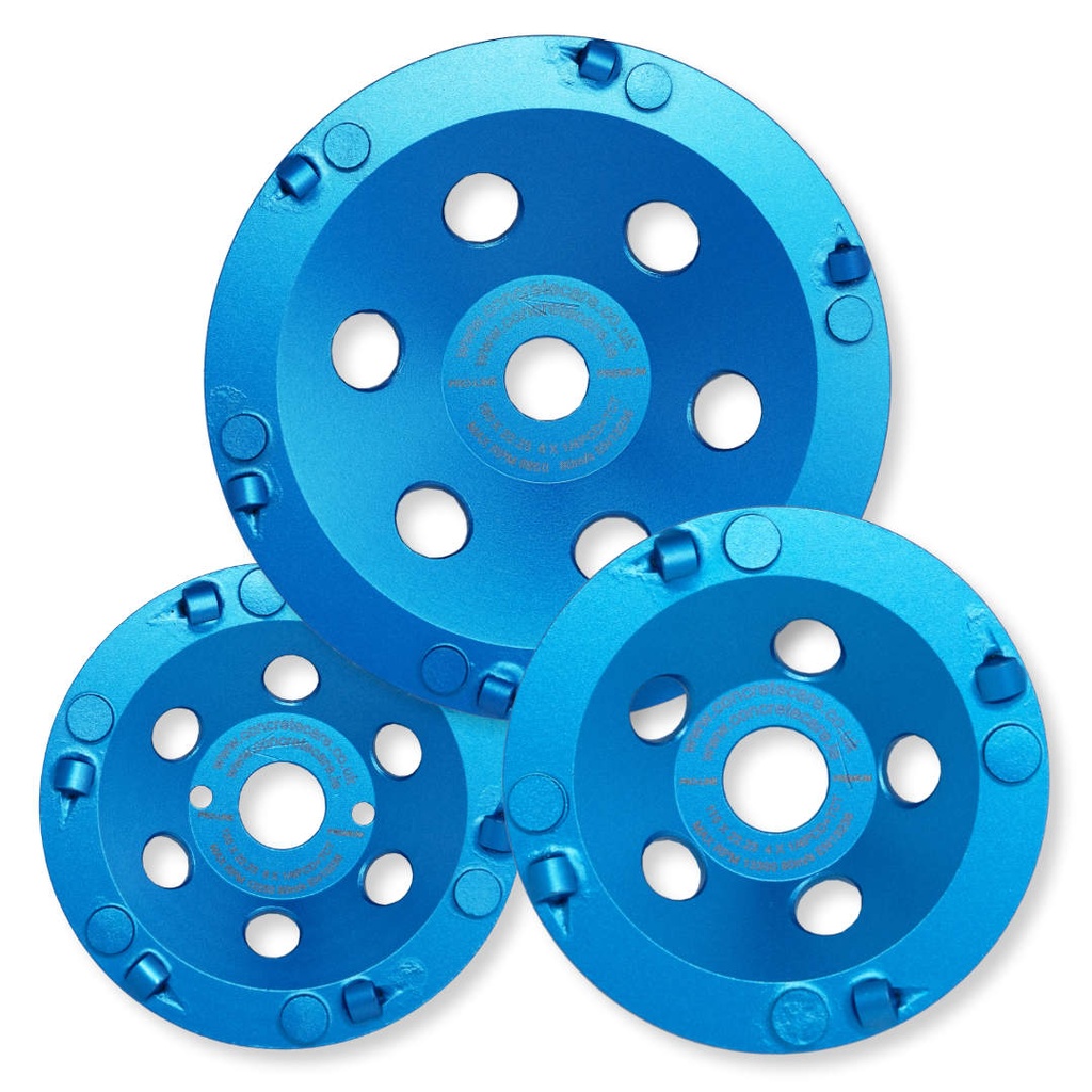 PCD TCT Cup Disc 115–180mm – Heavy-Duty Coating Removal & Grinding